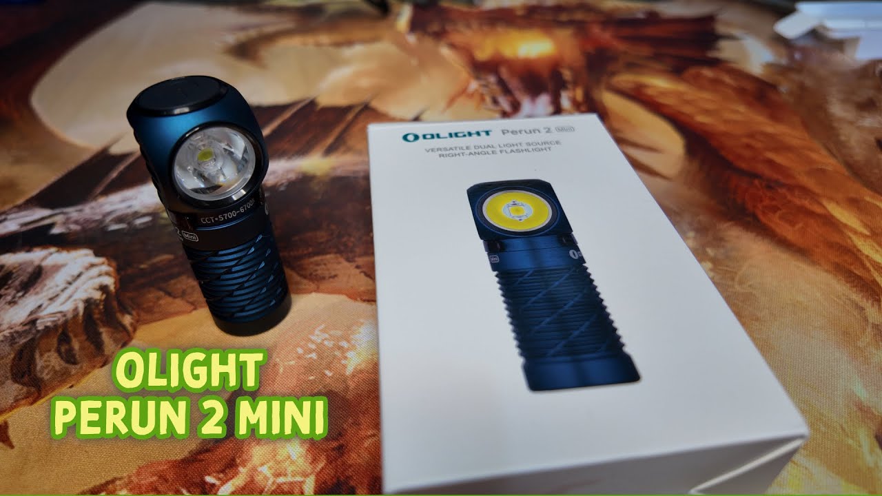 Olight Perun 2 Mini First Impressions and Review - YouTube