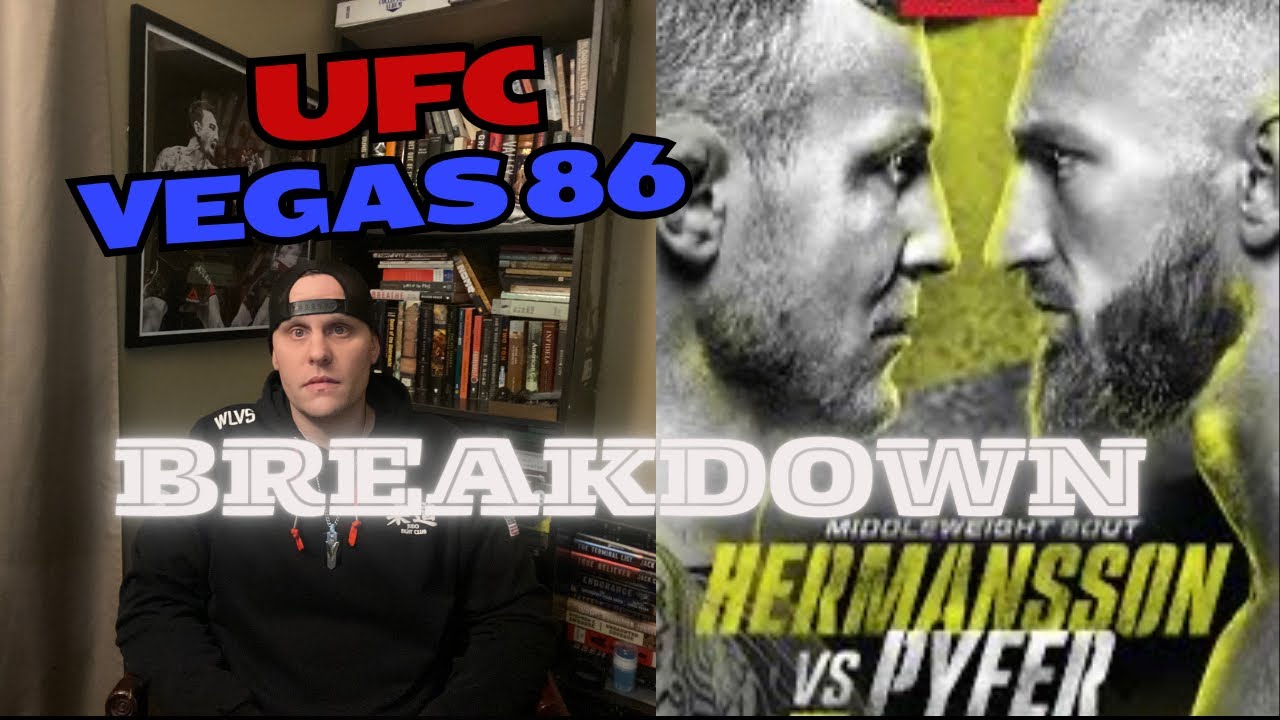 UFC VEGAS 86 JOE PYFER V JACK HERMANSSON - YouTube