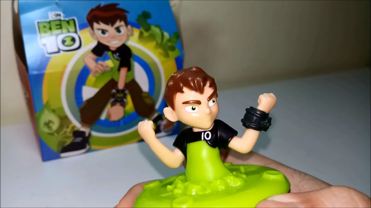Ben10 no Burger King. Nova coleção de spinner, pião giratório do BEN10 ...
