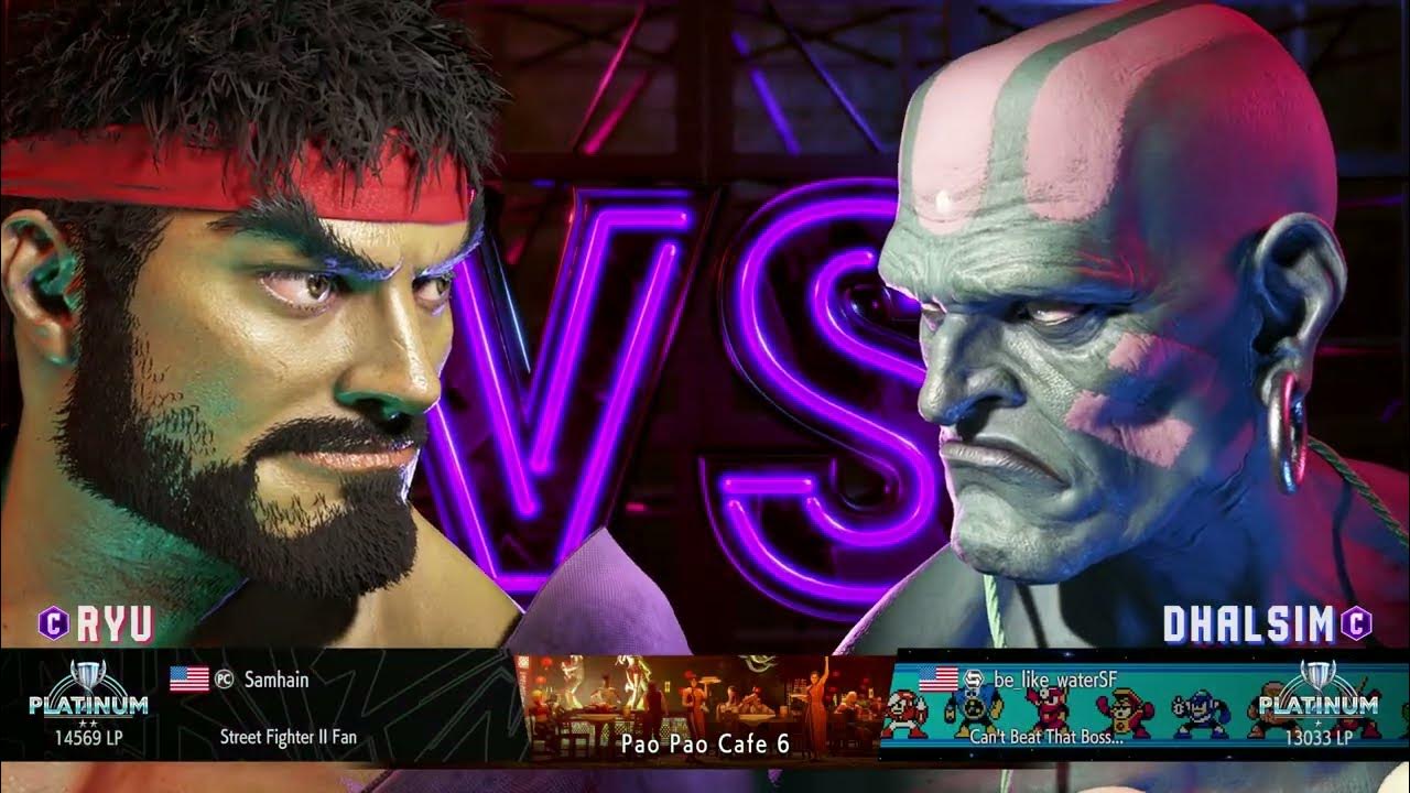 Street Fighter™ 6 Ryu vs Dhalsim - Ranked Platinum 2 Stars - YouTube