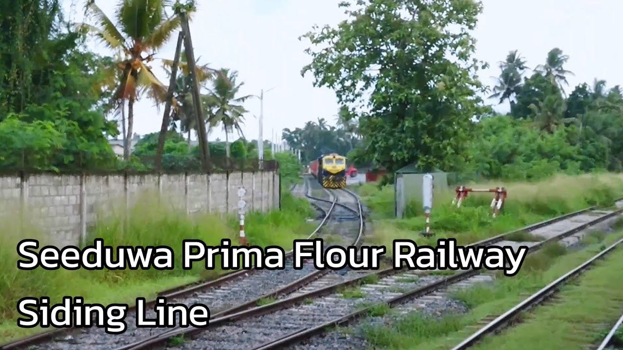 Seeduwa Prima Siding Railway Line - YouTube
