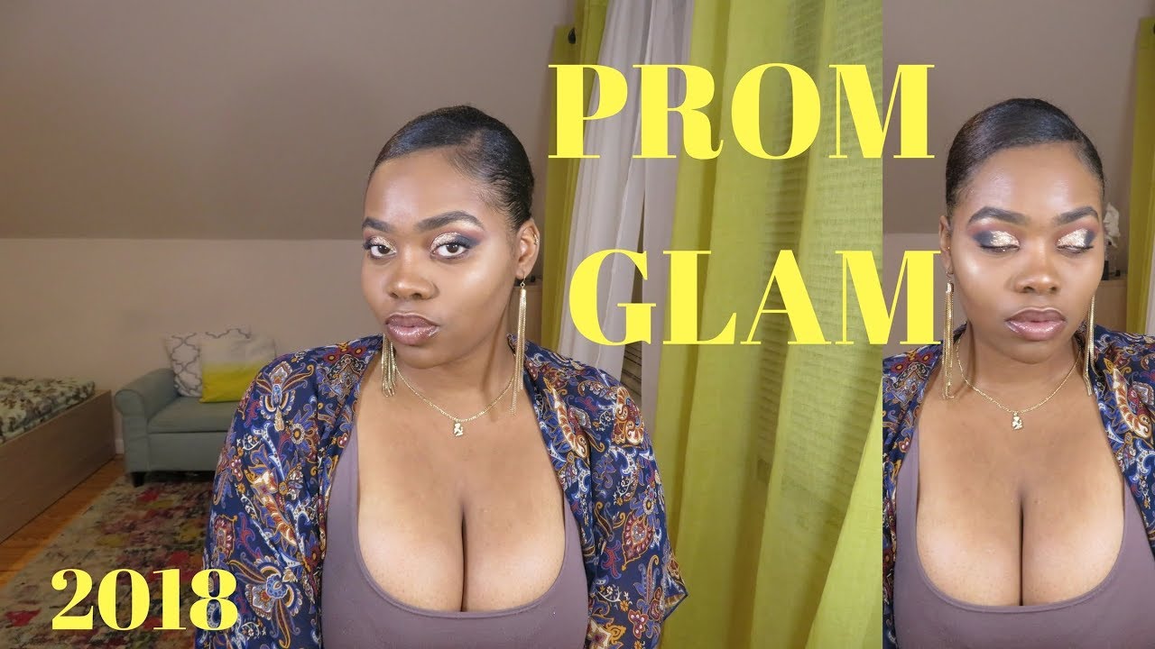 Prom Glam 2018 Makeup Tutorial - YouTube
