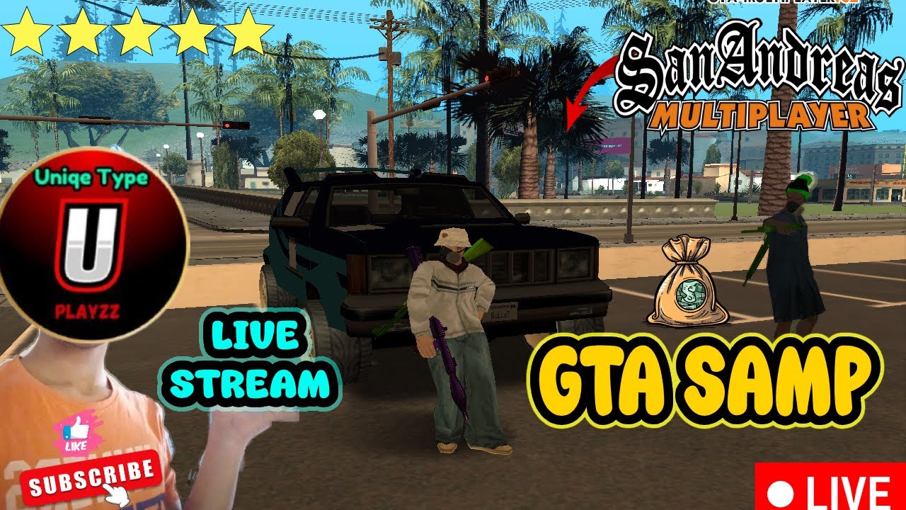 GTA SA-MP || LIVE STREAM 🛑LIVE || 💥 UniqeType🌟 || WTLS 2 - YouTube