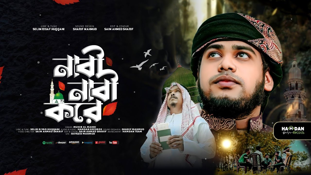 হৃদয় শিতল করা নাতে রাসুল | Nabi Nabi Kore | নাবি নাবি করে | Muhib Al ...