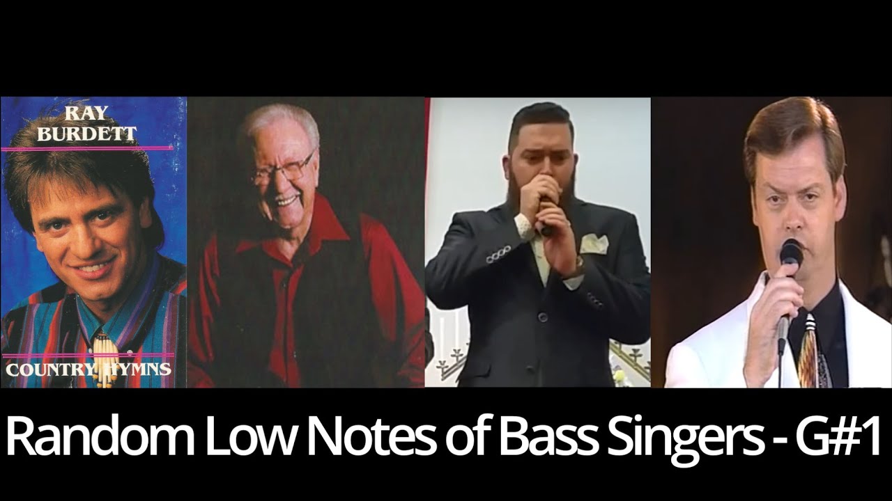 Random Low Notes of Bass Singers - G#1 compilation - YouTube