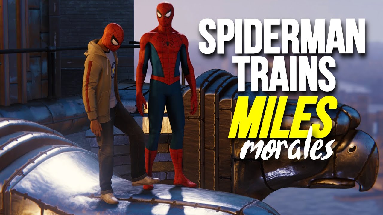 Spider-Man Training Miles Morales! - YouTube