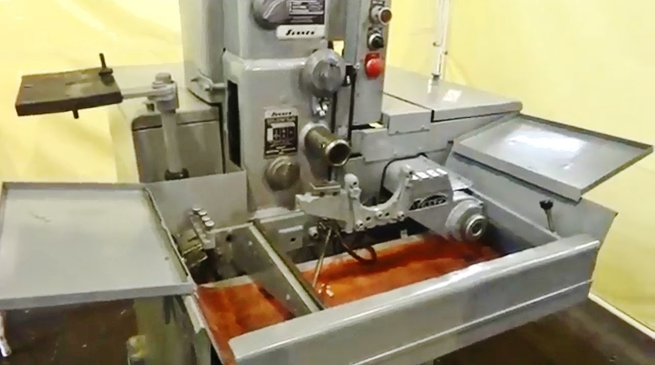 SUNNEN Hone 12 Spindle Speed w/ Power Stroke - YouTube