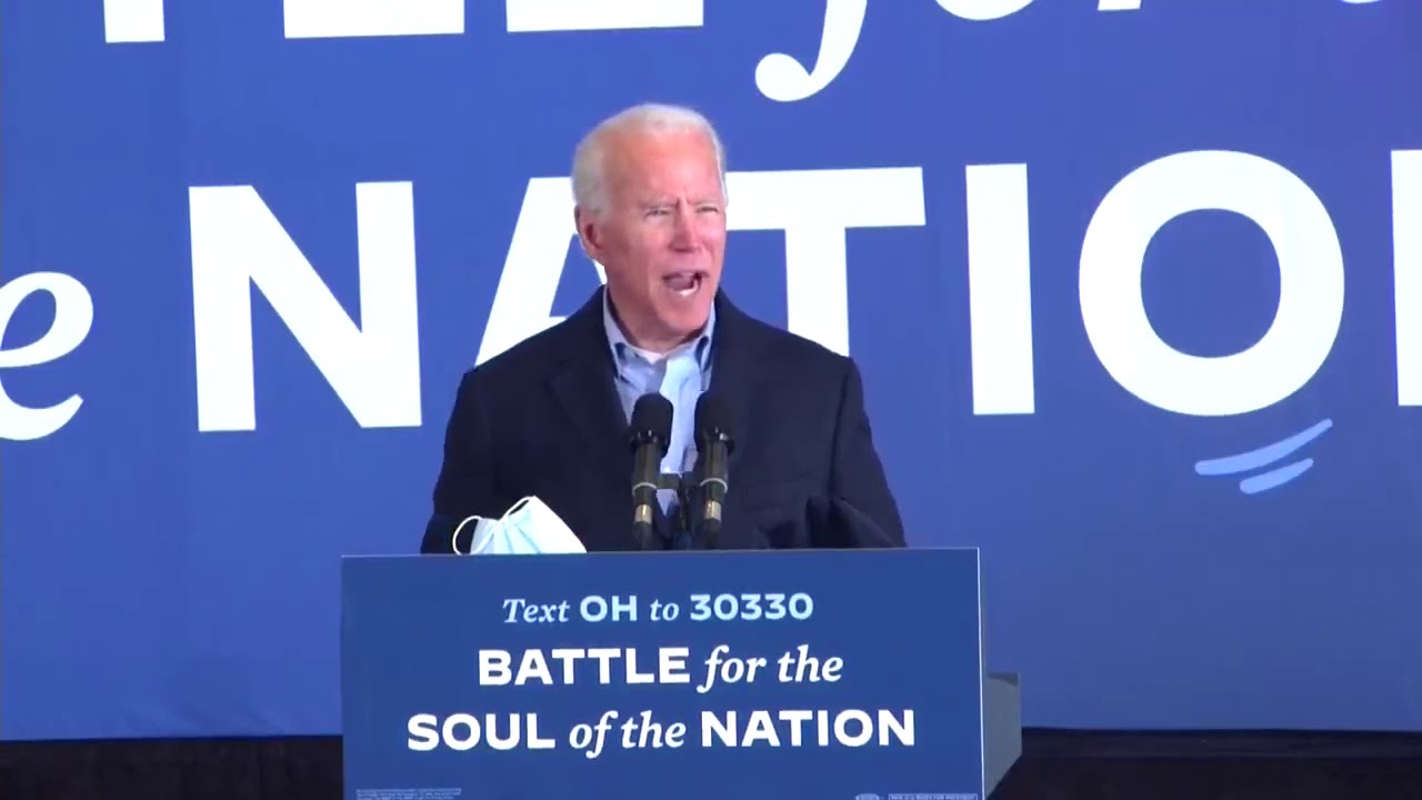 Tired Joe Biden Calls Donald Trump, "Donald Care." - YouTube