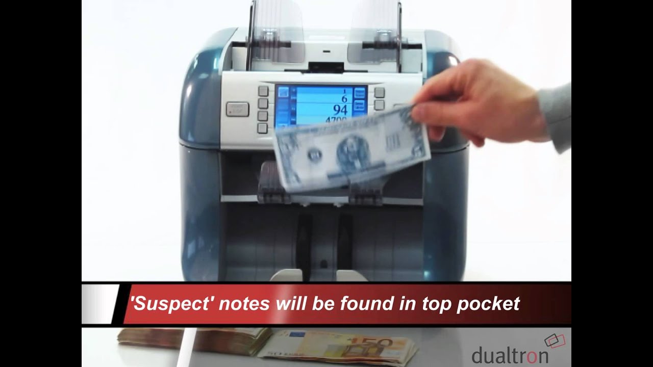The ECB fitness process for ATM's using the Newton F Note Sorter - YouTube