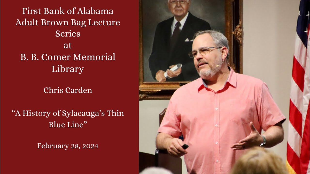 First Bank of Alabama Adult Brown Bag Lecture Series- Winter 2024 ...