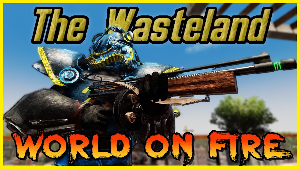 Laser Submachine Gun - The Wasteland: World on Fire | Fallout Mod | 7 ...