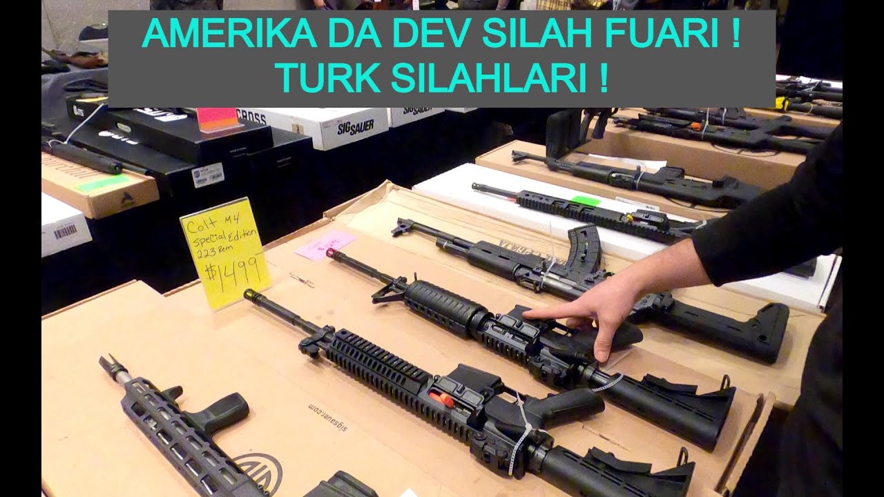 AMERIKA DA DEV SILAH FUARI! TURK SILAHLARI! - YouTube