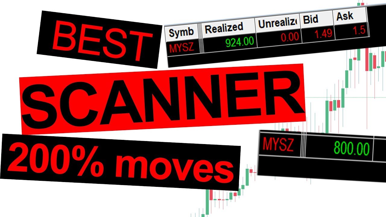 The Best Trading SCANNER! 200% moves day trading - YouTube