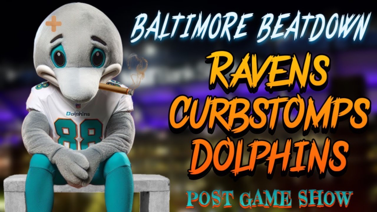 Baltimore Beatdown: Ravens Curb Stomp Dolphins 56-19 - YouTube