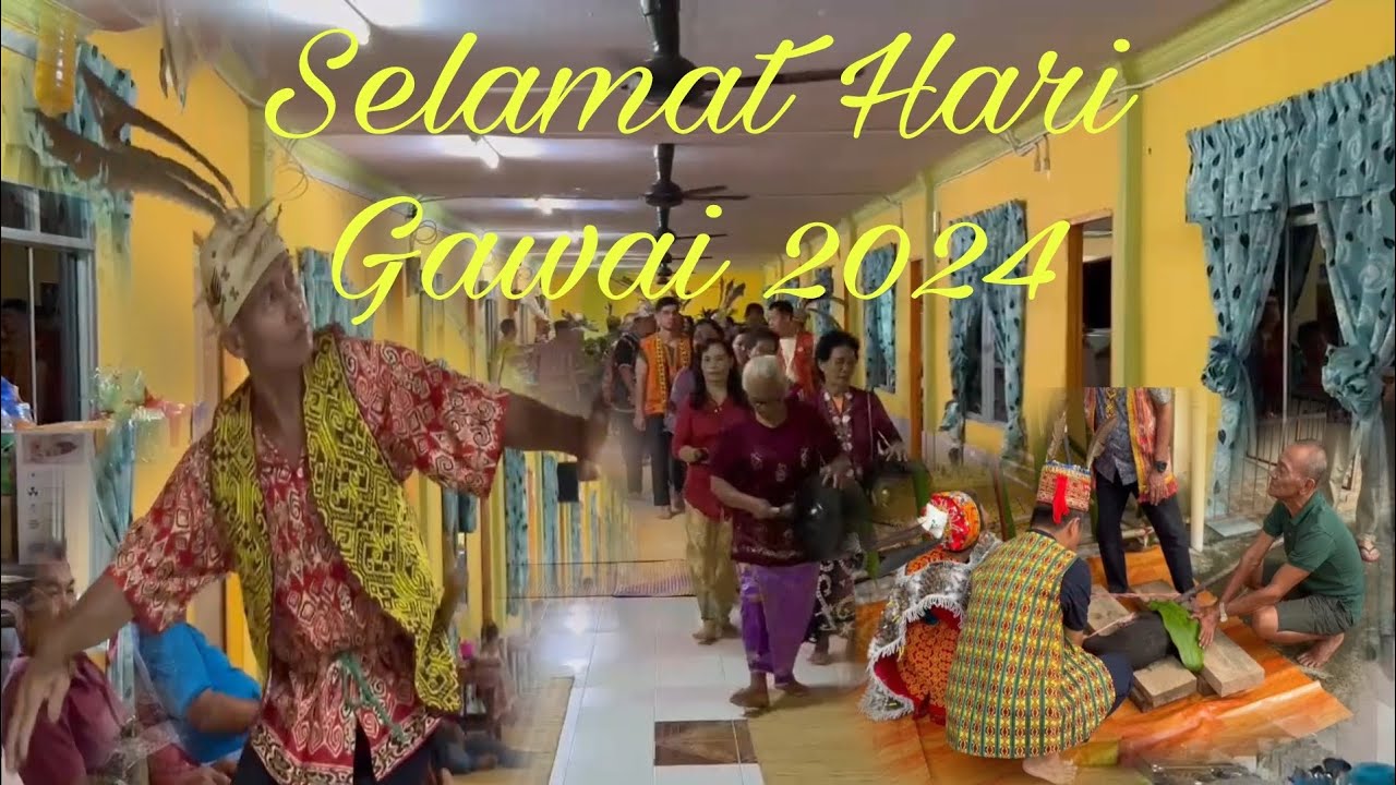 Pengerami Gawai & pgawa Sandau Ari 310524//rmh Musin sg Musah song ...