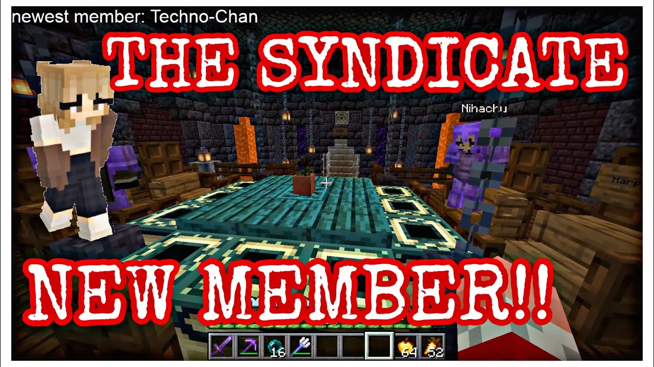 Technoblade Recruits A New Member For The Syndicate!! - YouTube