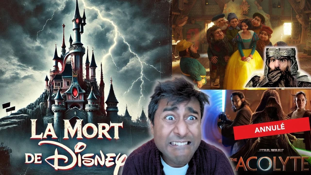 La Mort de Disney | (The Acolyte annulé, Blanche Neige aussi ?) - YouTube