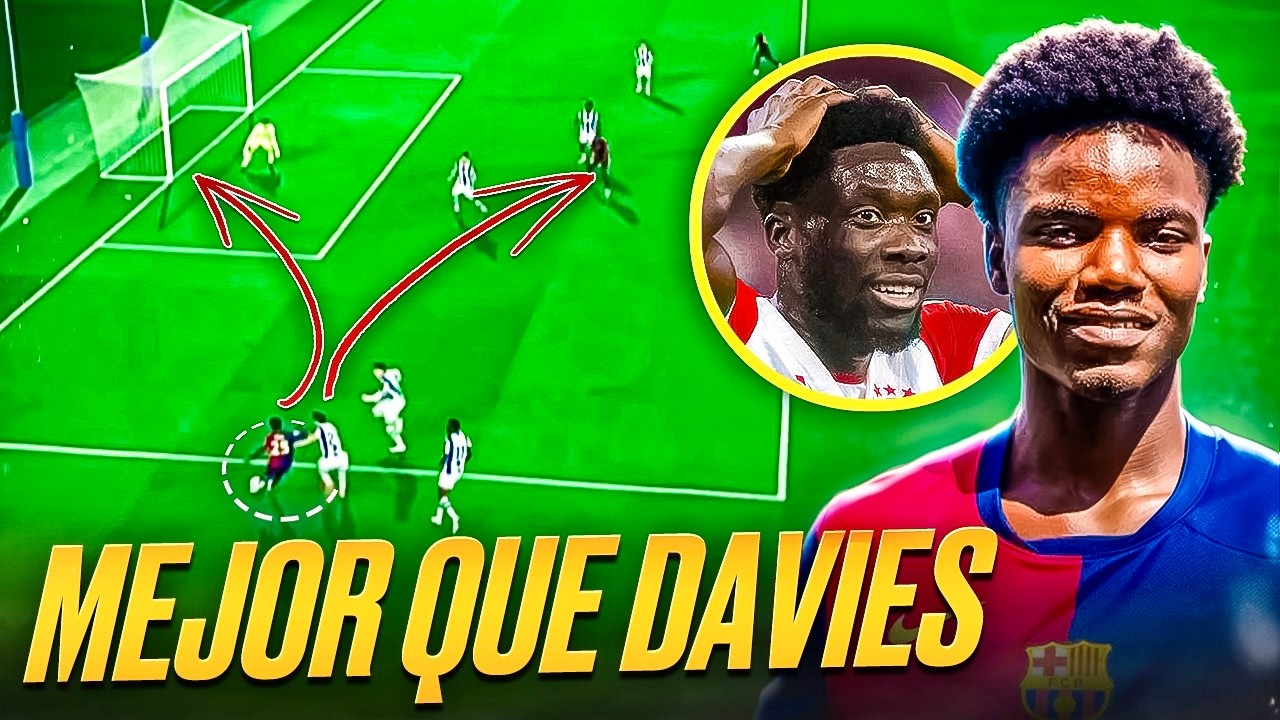 'NUEVO ALPHONSO DAVIES' en el Barcelona - Quién es DAVID ODURO de Ghana ...
