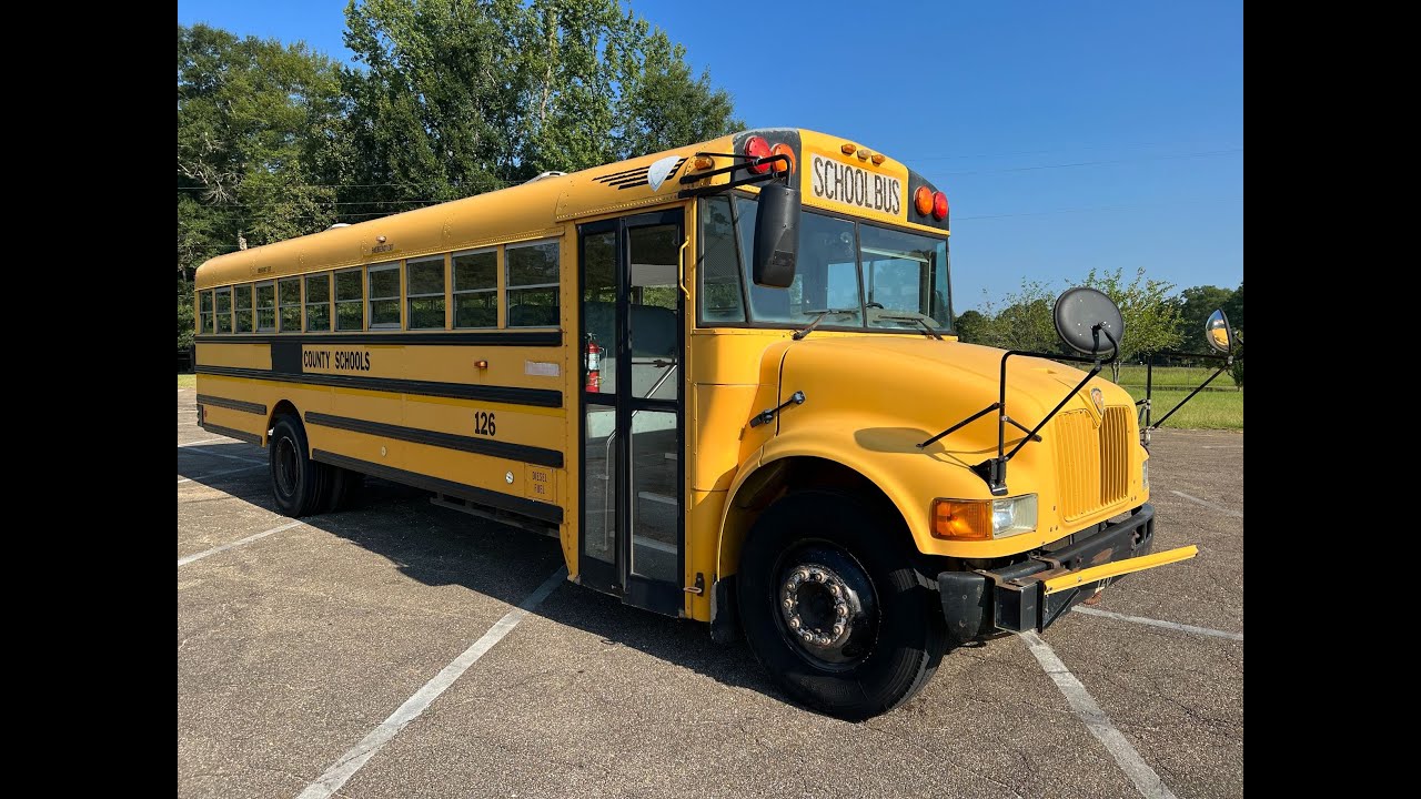 2003 International 65 Passenger School Bus (55,961 Miles showing)-Bus ...