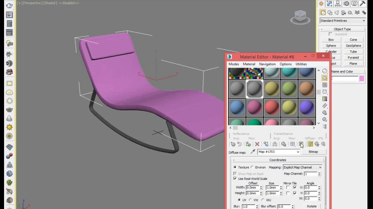 3Ds Max How To Add Texture on Products and Models IQBAL ARCHITECTS ...
