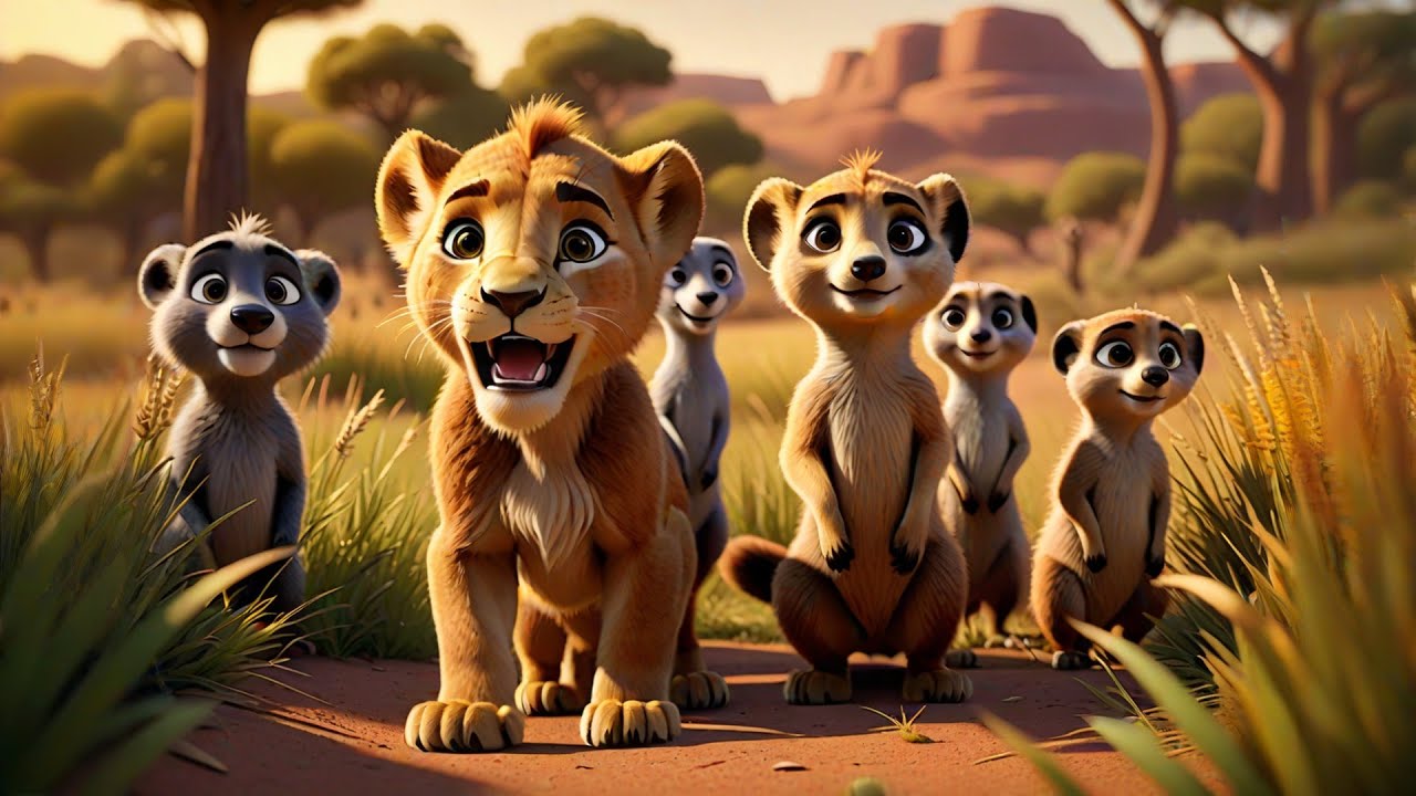 Leo Lion Counts to Ten | Counting Song for Kids | Nursery Rhymes and ...