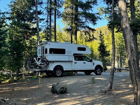 2017 Pastime Camper 850tr and 2017 Ford F250 XL - YouTube