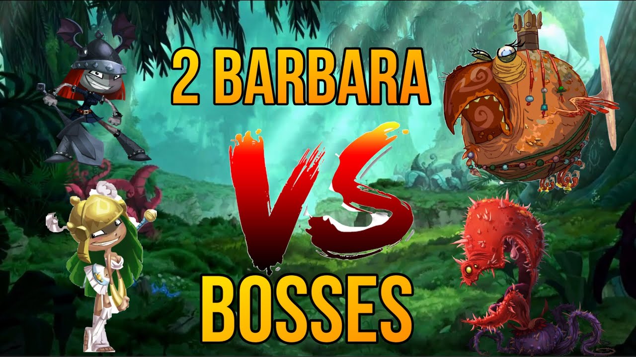 2 barbara vs all bosses - YouTube