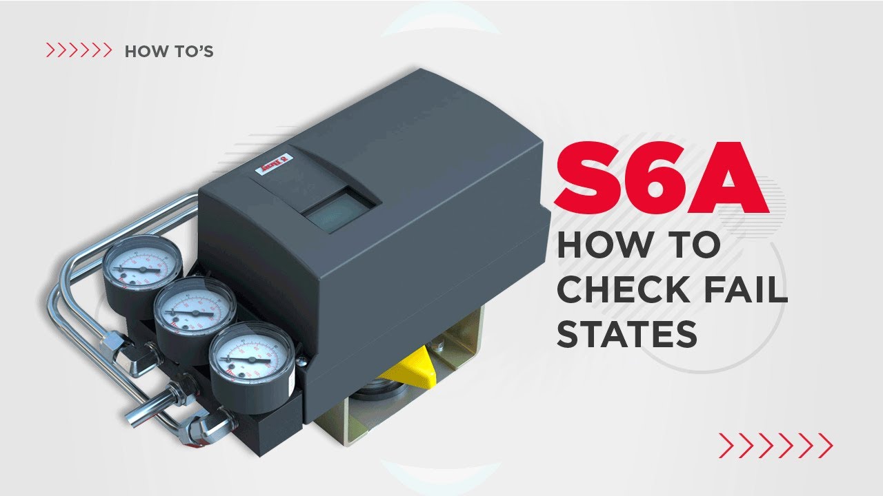 How To Check Series 6A Fail States | Bray Positioner - YouTube