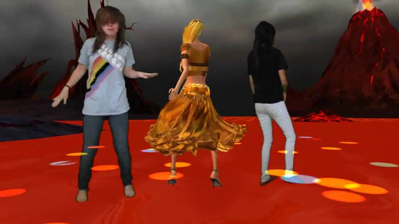Volcano Dance - real people dance with avatar - iClone - YouTube