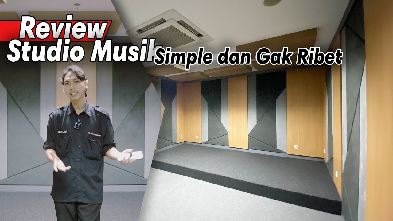 Review Studio Musik, Desain Simple dan Minimalis! - YouTube