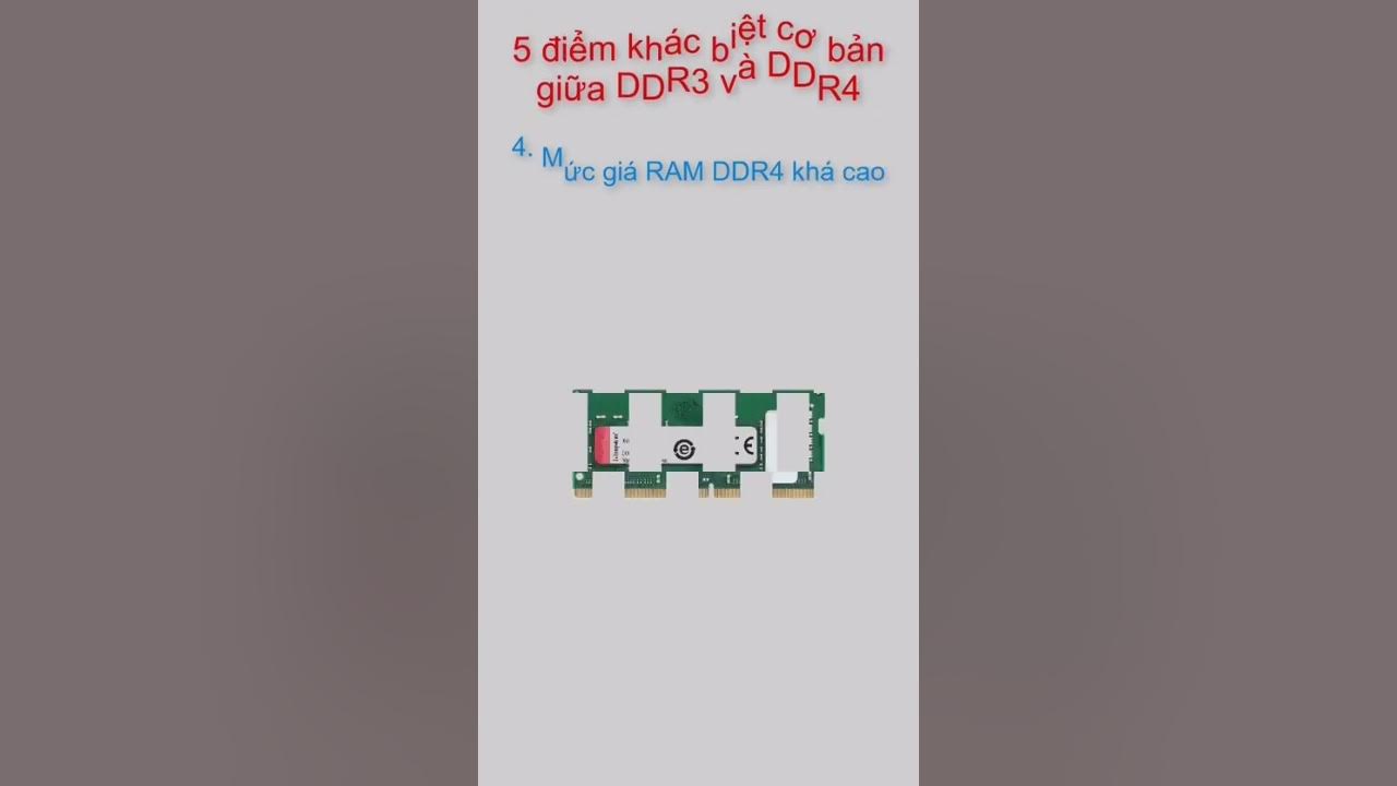 5 điểm Khác Biệt Cơ Bản Giữa Ddr3 Và Ddr4 Phần 2 Shorts Youtube