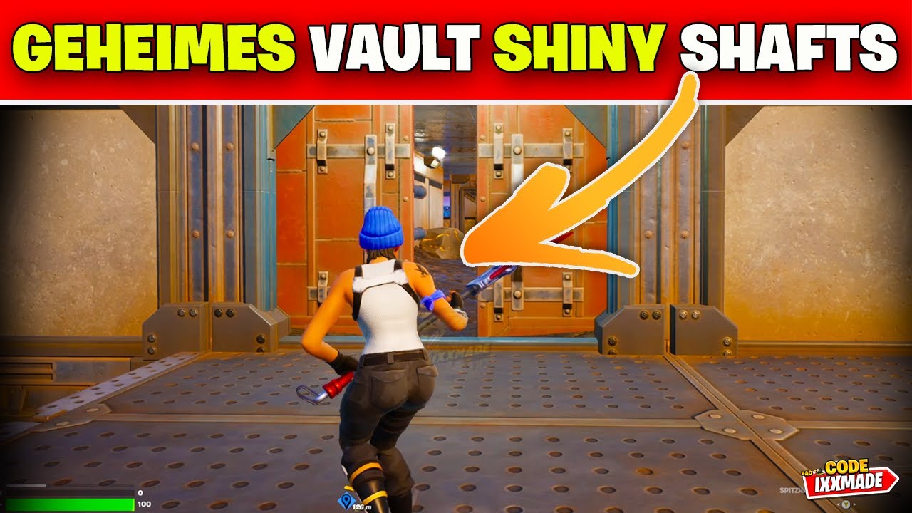 GEHEIMES VAULT IN SHINY SHAFTS ENTDECKT! 💎 So kommst du rein! (Fortnite ...