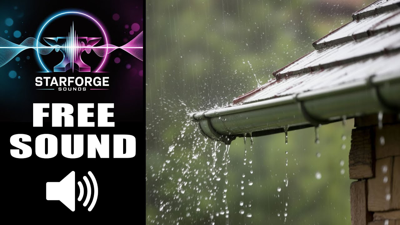 FREE Rain SOUND EFFECT 🌧 Calming Rain Ambience Royalty-Free - YouTube