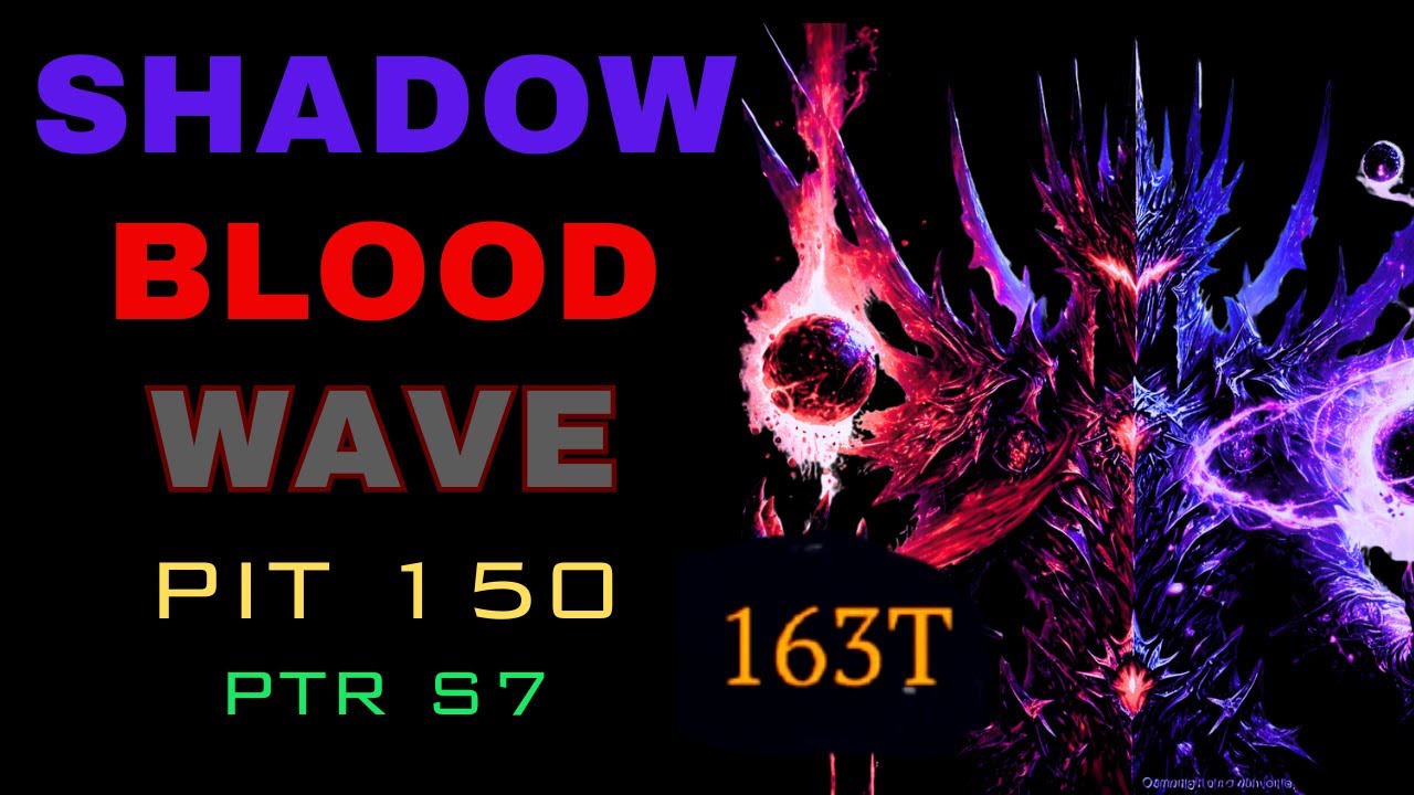Shadow Wave THE BEST BUILD Season 7! PIT 150 Under 10 minutes PTR - YouTube