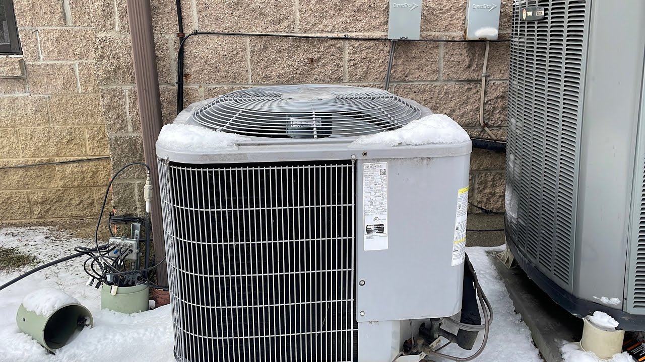 2019 Carrier Comfort - “Full” Defrost Cycle (With Steam) - YouTube