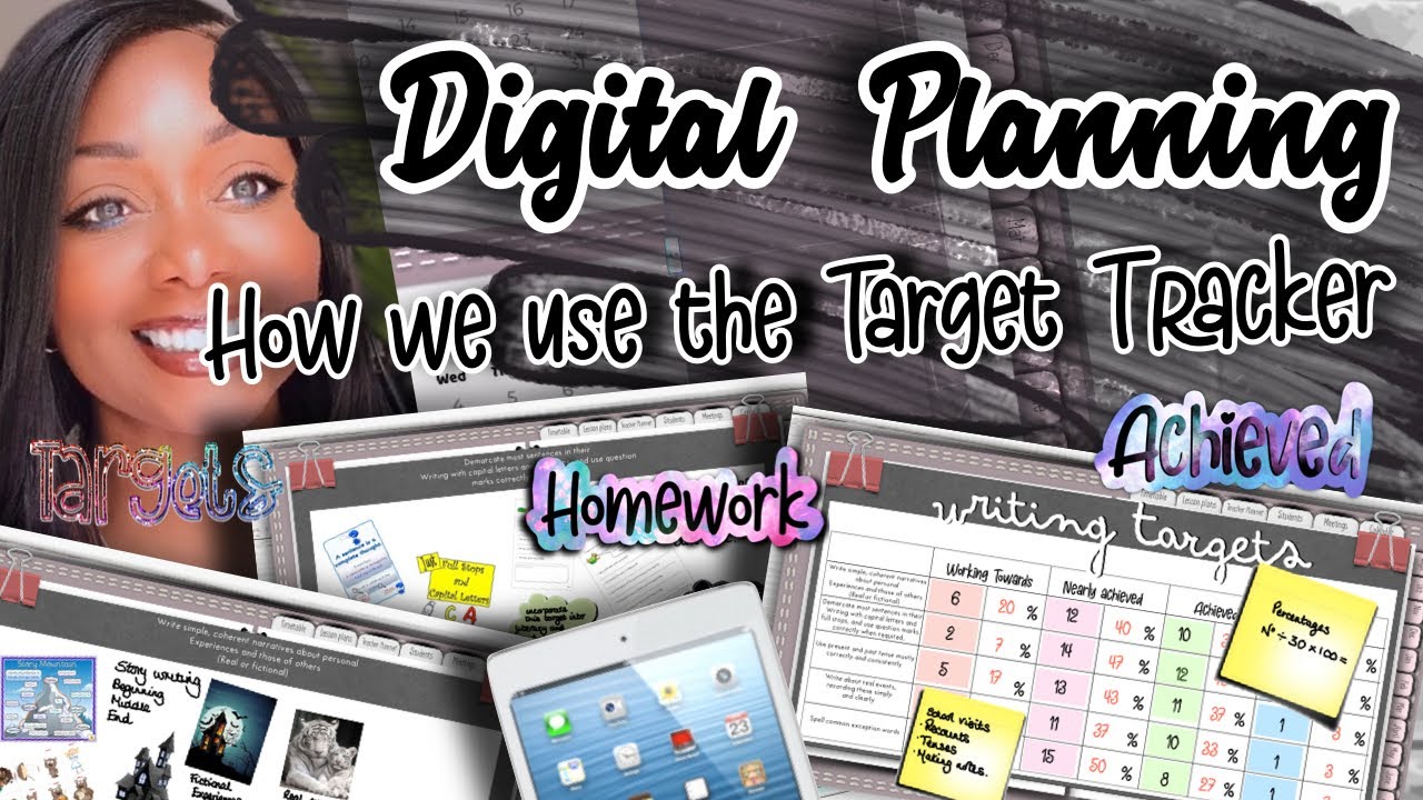 How We Use our Target Tracker Planner || Digital Plan with us ...