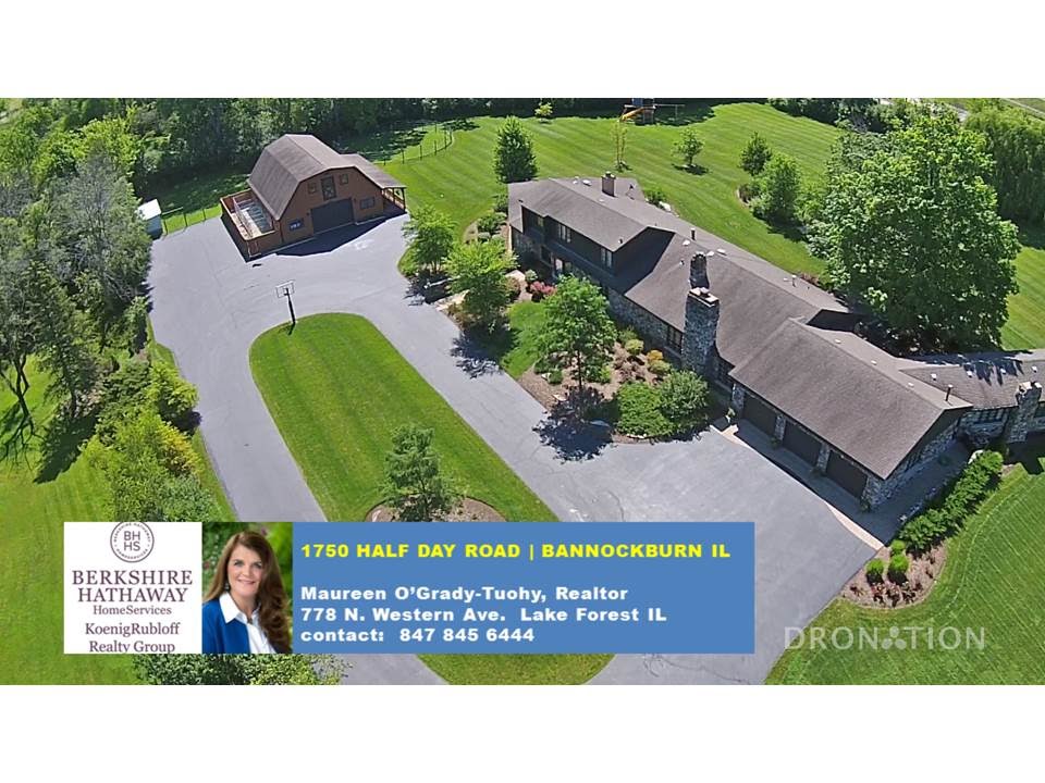 1750 Half Day Road, Bannockburn, IL -- House for Sale - YouTube