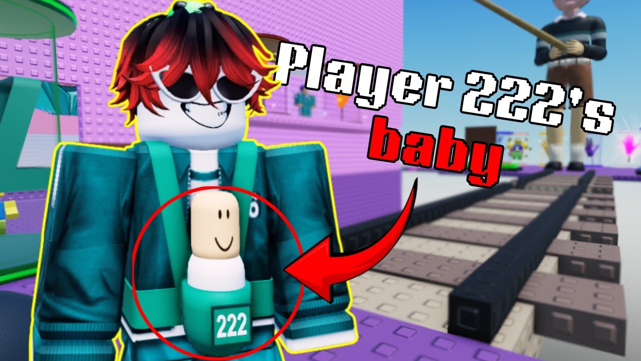 Binuhat ko Anak ni Player 222 sa OBBY! - YouTube