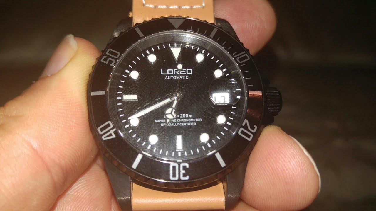 RELOJ LOREO DIVER - YouTube