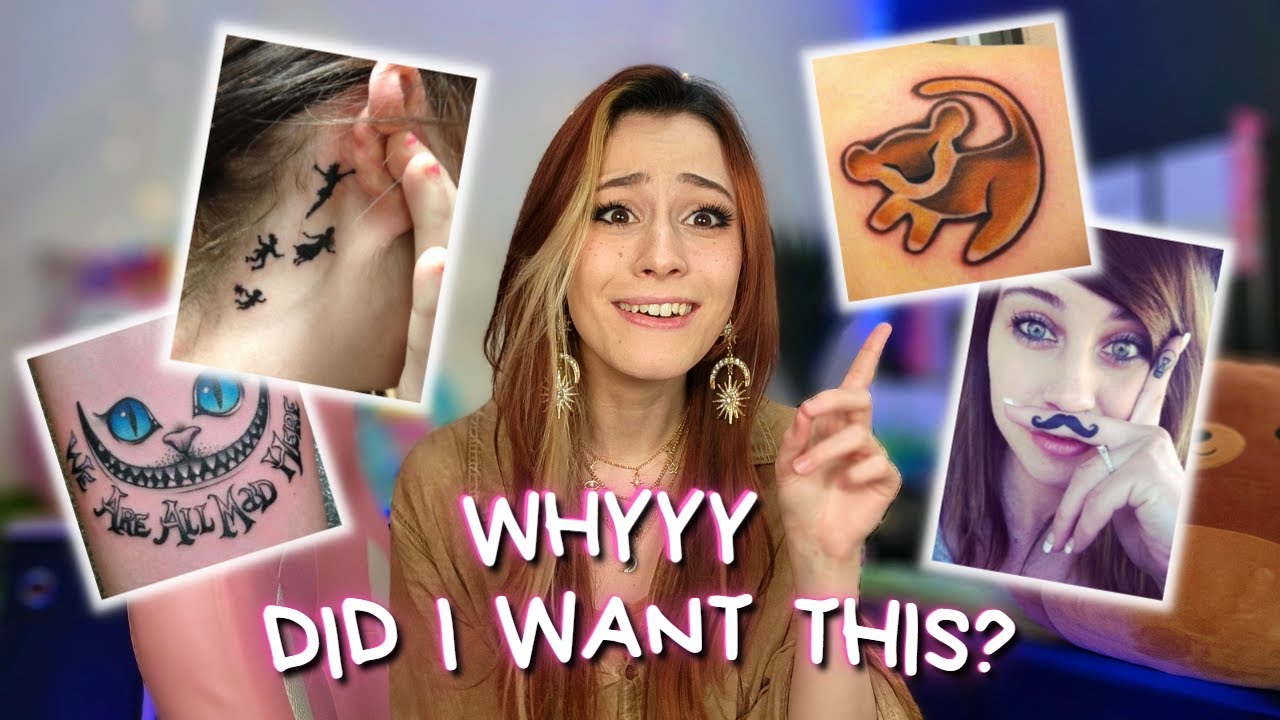 Cringy Tattoos I Wanted as a Teen - YouTube