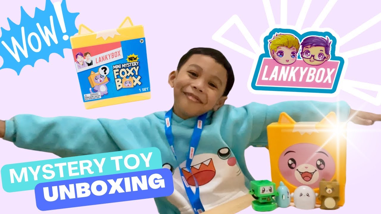 Unboxing Lankybox Mini Mystery Foxy Box - YouTube