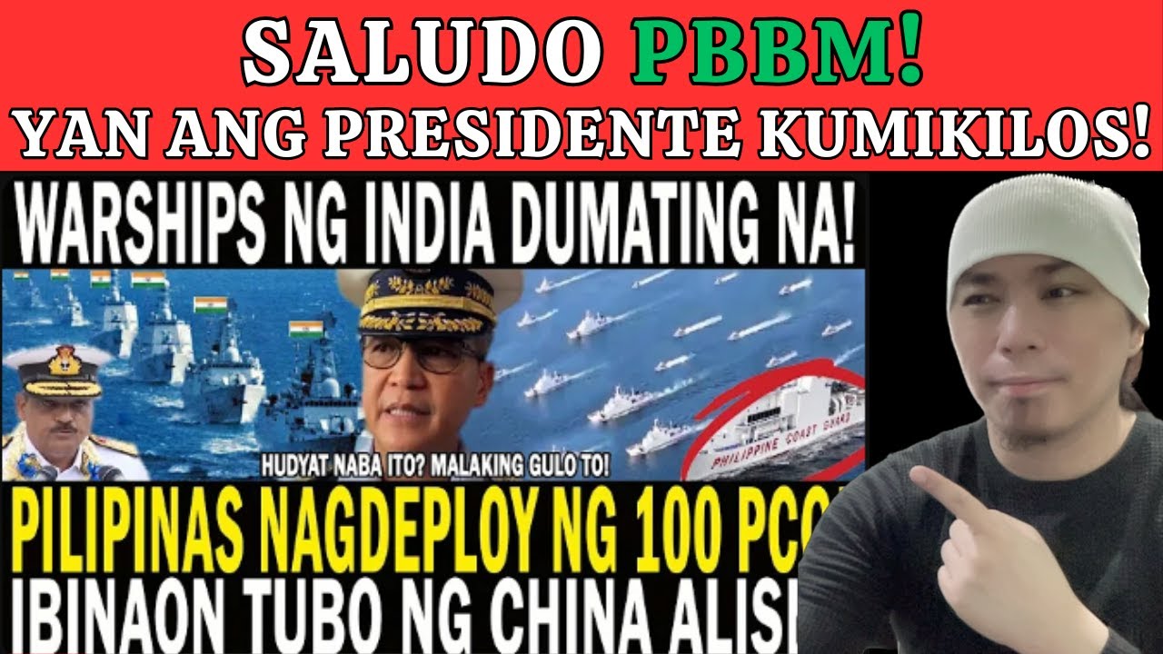 HUDYAT NABA TO NG GYERA? PBBM NAG DEPLOY NG 100 PCG | INDIA WARSHIP ...