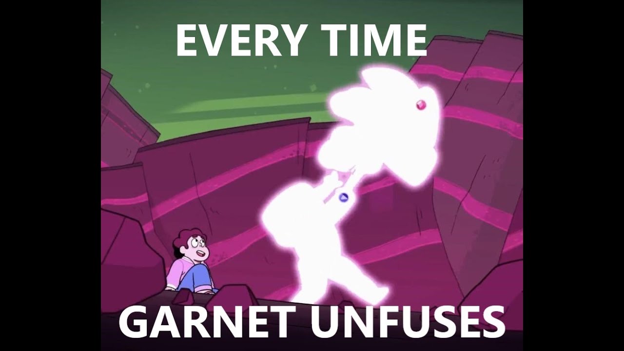 Every time Garnet unfuses/refuses - YouTube
