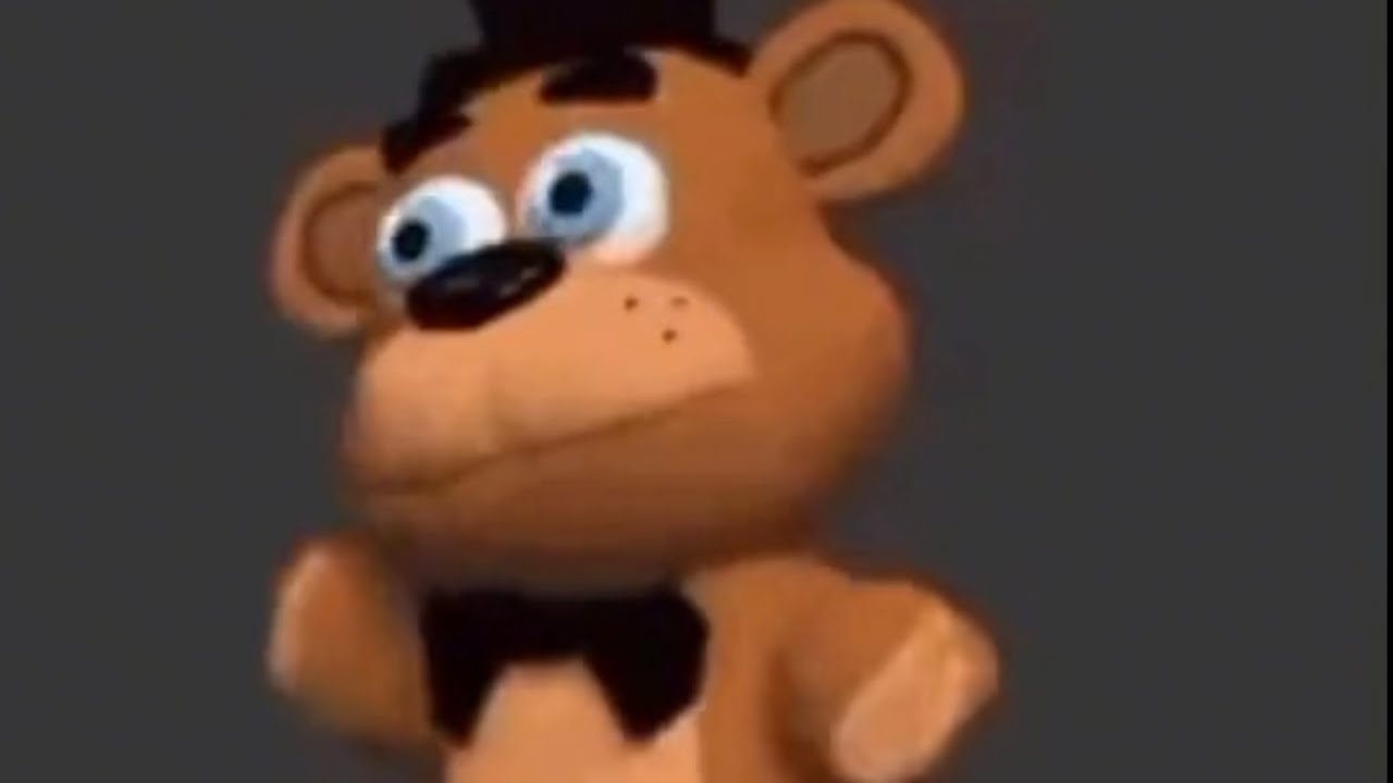 ITS JUST A NORMAL FREDDY PLUSH - YouTube