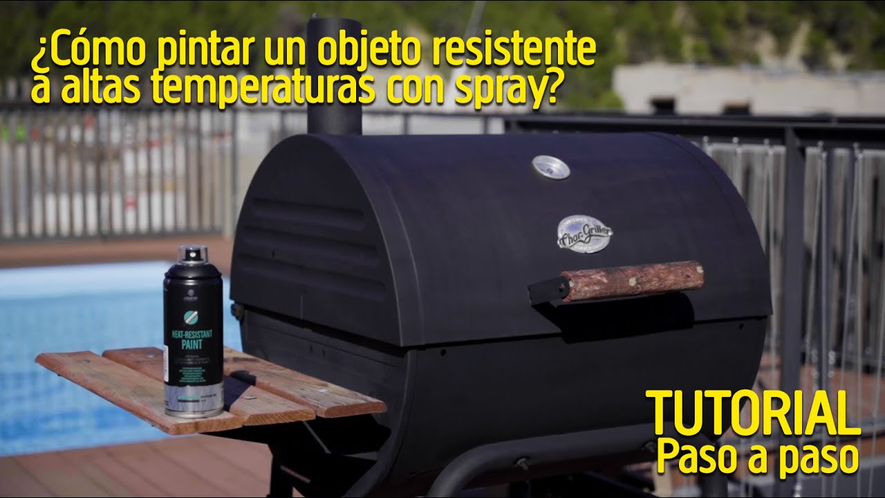 ¿Cómo pintar un objeto resistente a altas temperaturas? Tutorial paso a ...