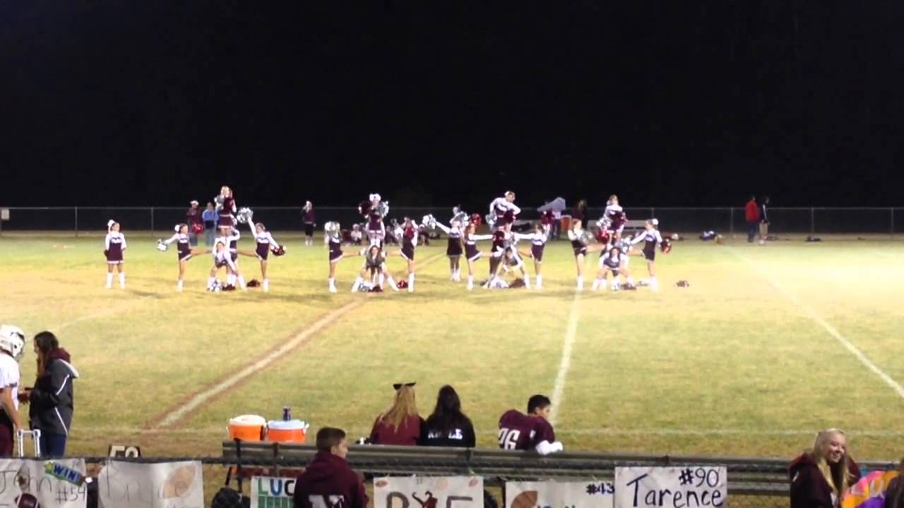 2013 Noble Squires Cheerleading A Game - YouTube