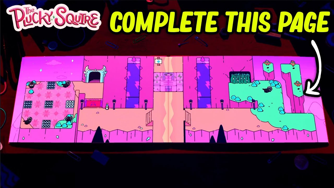 How to get past GOZZY - The Plucky Squire Chapter 6 - Very Metal - YouTube