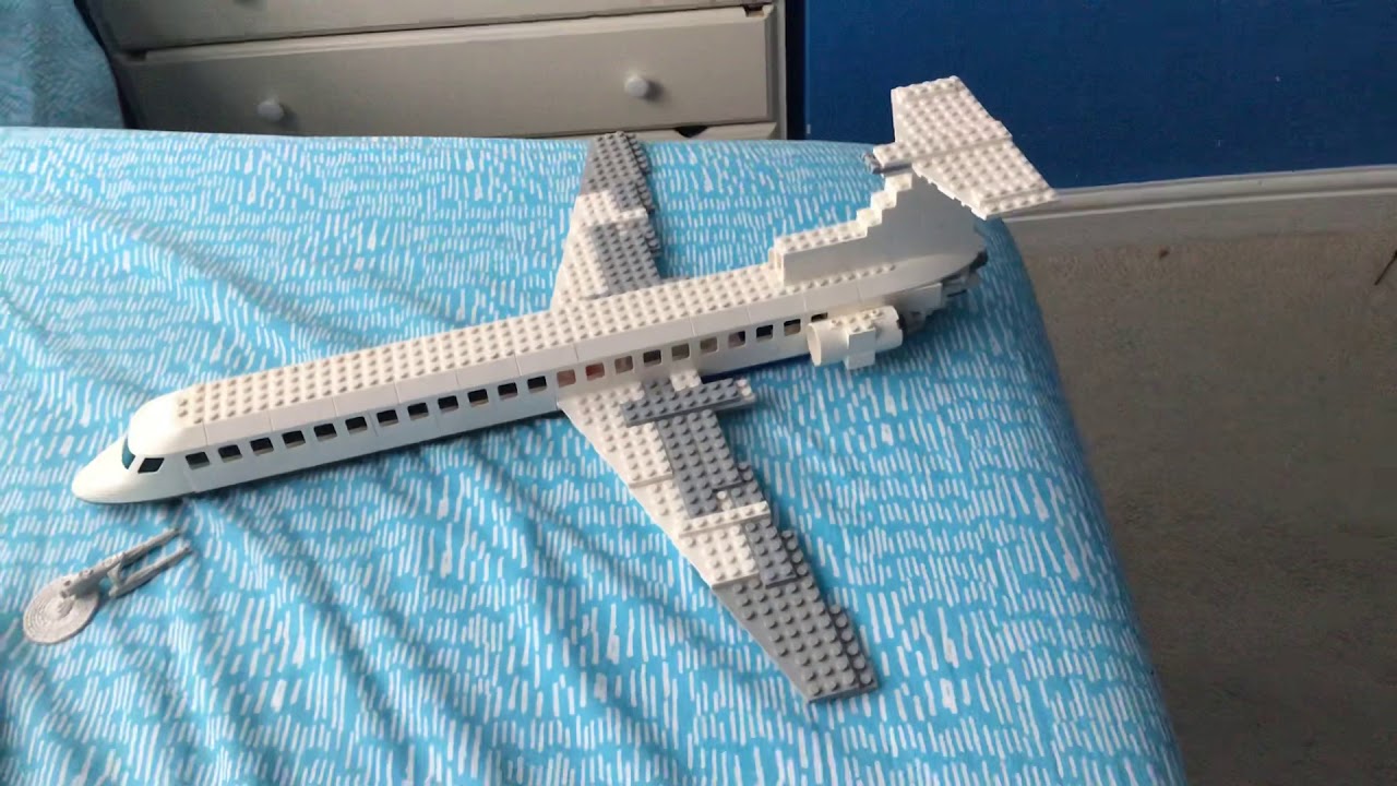 Lego Tupolev TU-154 MOC - YouTube