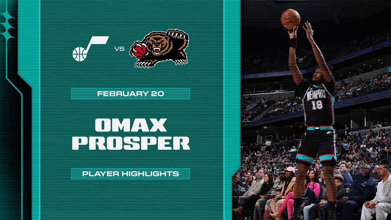 OMax Prosper Highlights vs. Utah Jazz - YouTube
