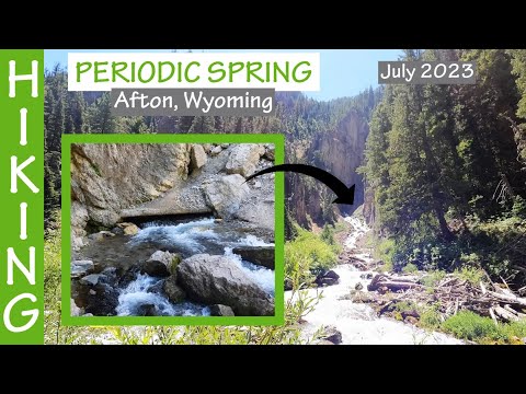 Hiking to Periodic Spring (Afton, Wyoming). July 2023. - YouTube